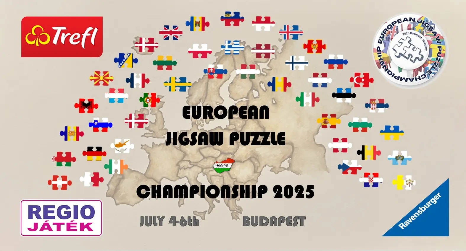 European Jigsaw Puzzle Championship 2025 | Speedpuzzling Belgium